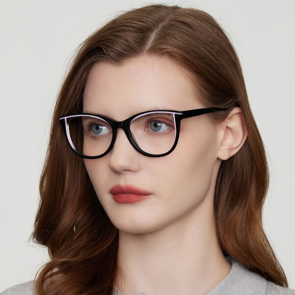 Dora Cat Eye - Black Eyeglasses