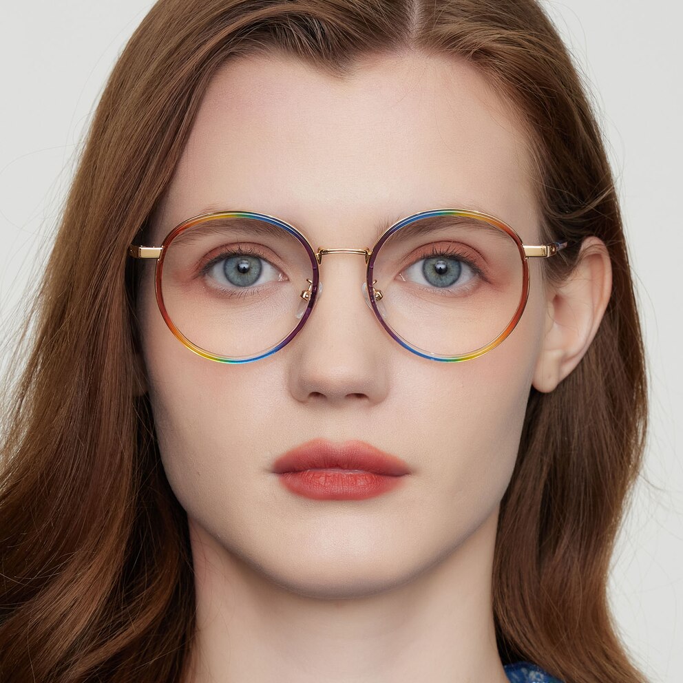 KeyWest Round - Rainbow Eyeglasses