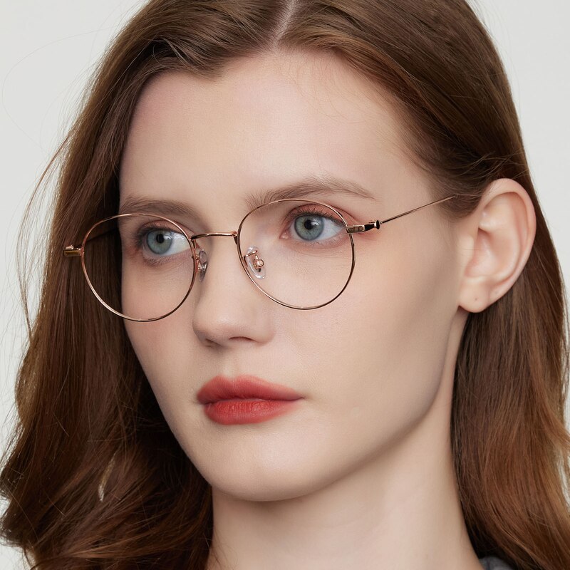 Rapids Round - Rose Gold Eyeglasses