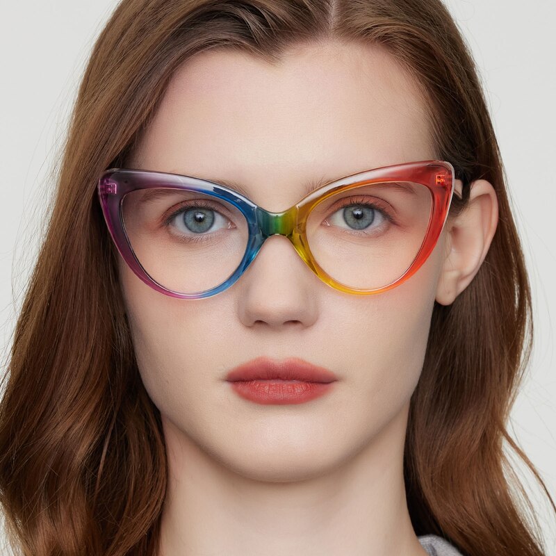 Myra Cat Eye - Multicolor Eyeglasses