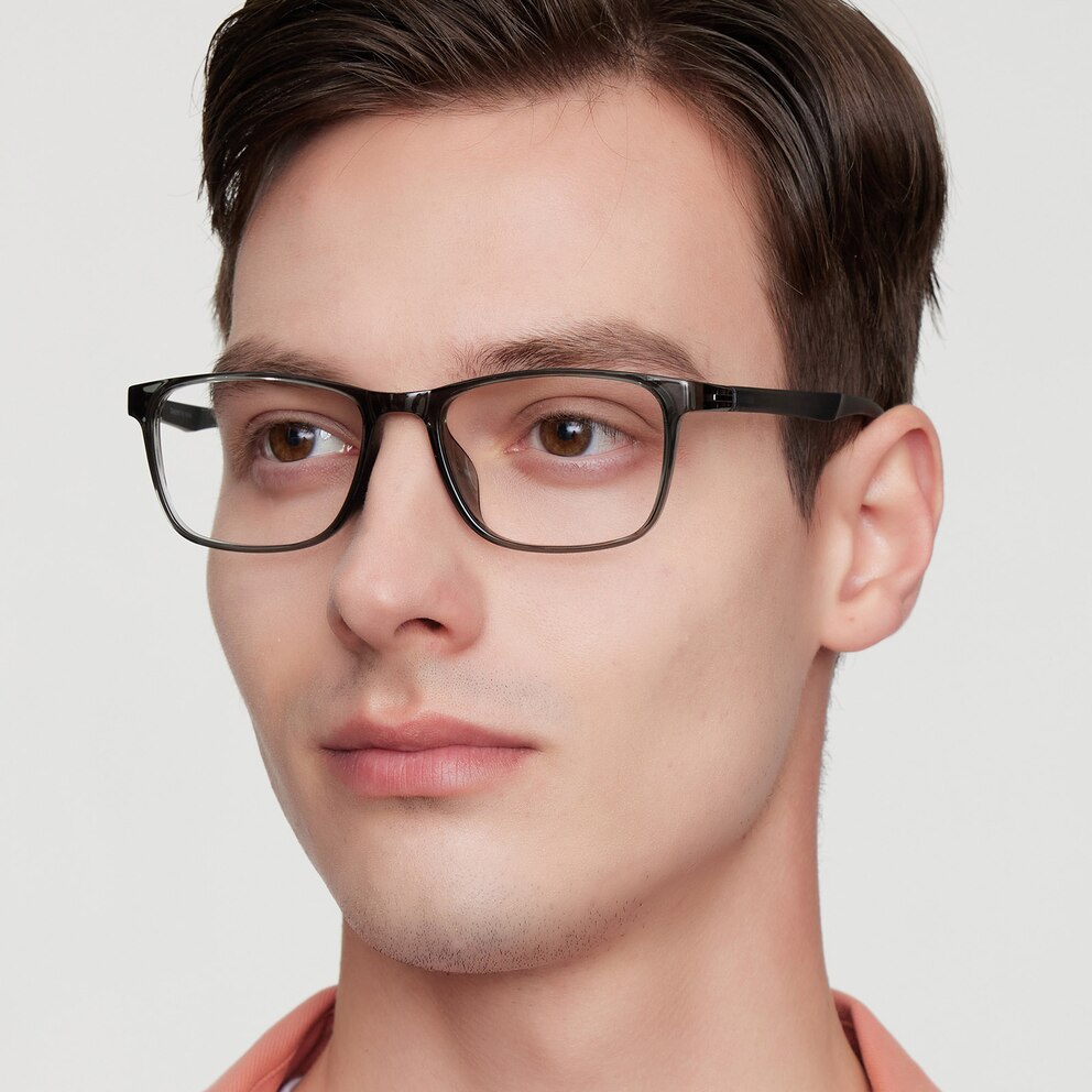 Altus Rectangle - Gray Eyeglasses