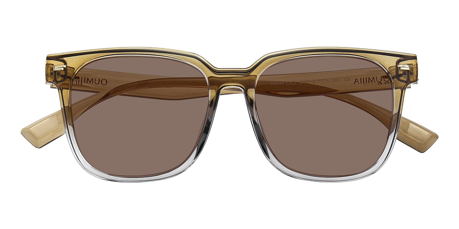 FortMyers Brown/Gray—Blue Block Phtochromic Brown Eyeglasses Square