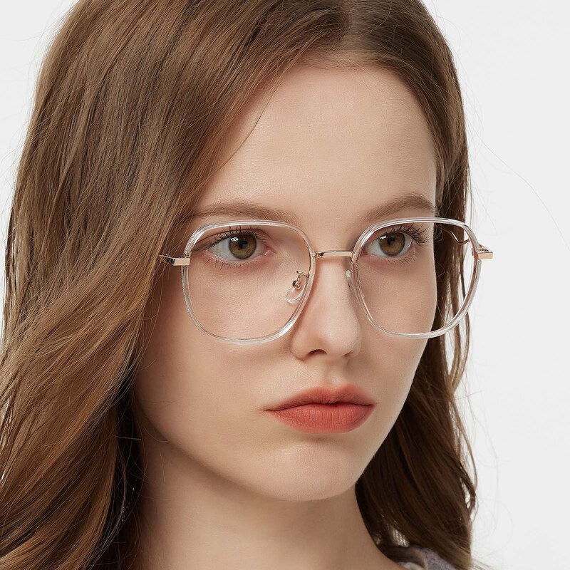 Karen Polygon - Crystal Eyeglasses