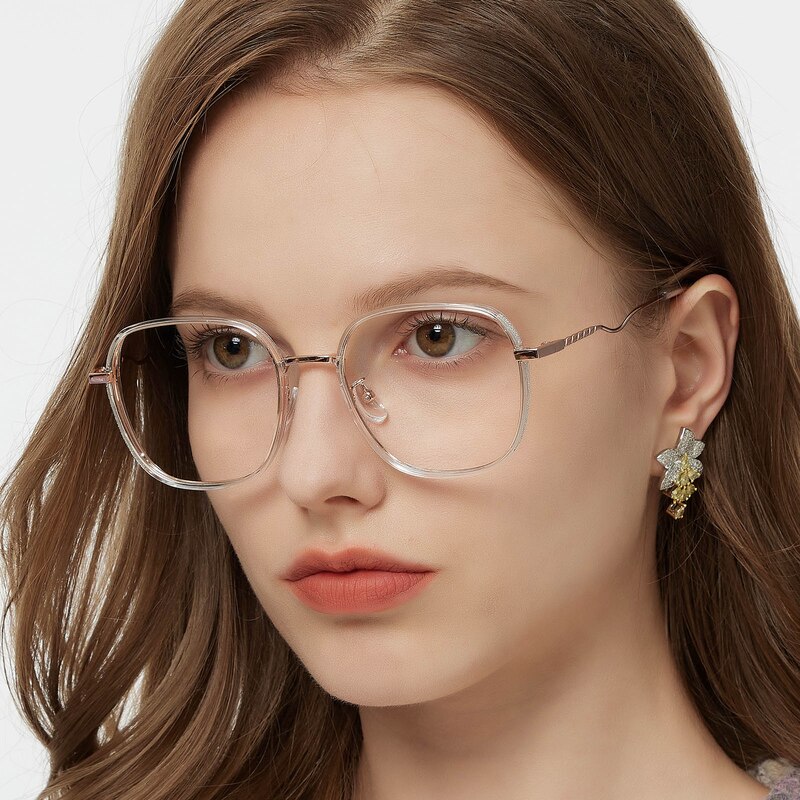 Karen Polygon - Crystal Eyeglasses