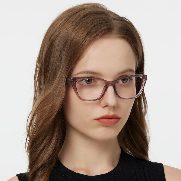 Giselle Cat Eye - Purple Eyeglasses