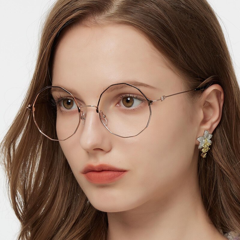 Boulder Round - Rose Gold Eyeglasses
