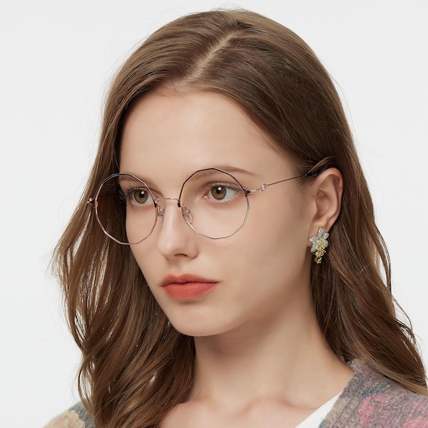 Boulder Round - Rose Gold Eyeglasses