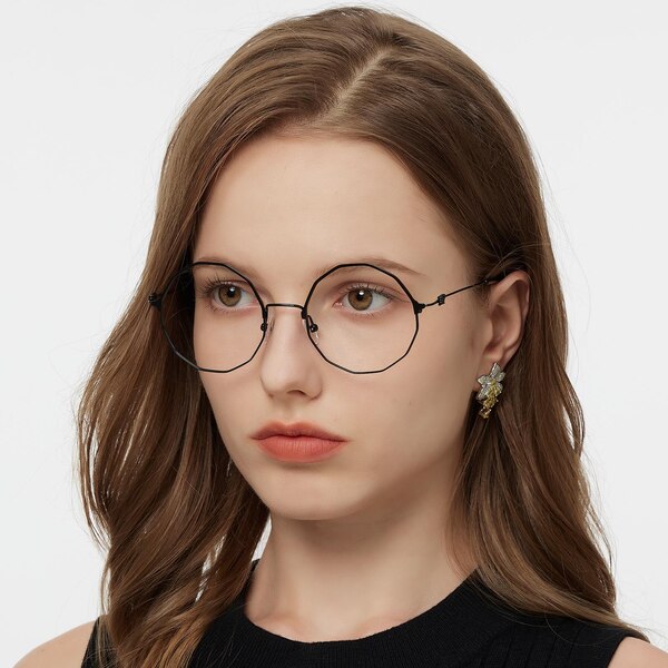 Boulder Round - Black Eyeglasses