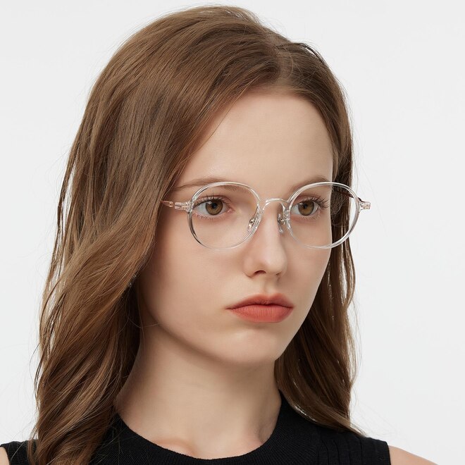 Holmes Round - Crystal Eyeglasses