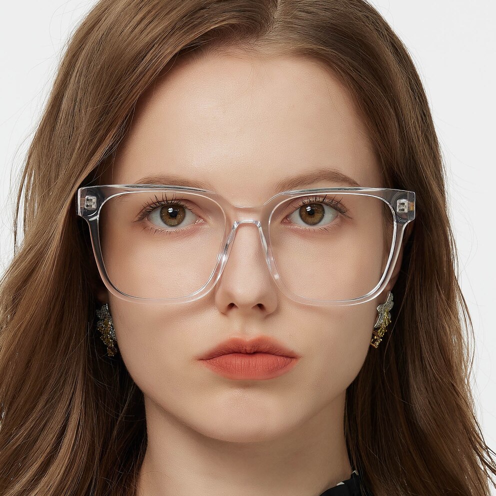 Annapolis Square - Crystal/Floral Eyeglasses