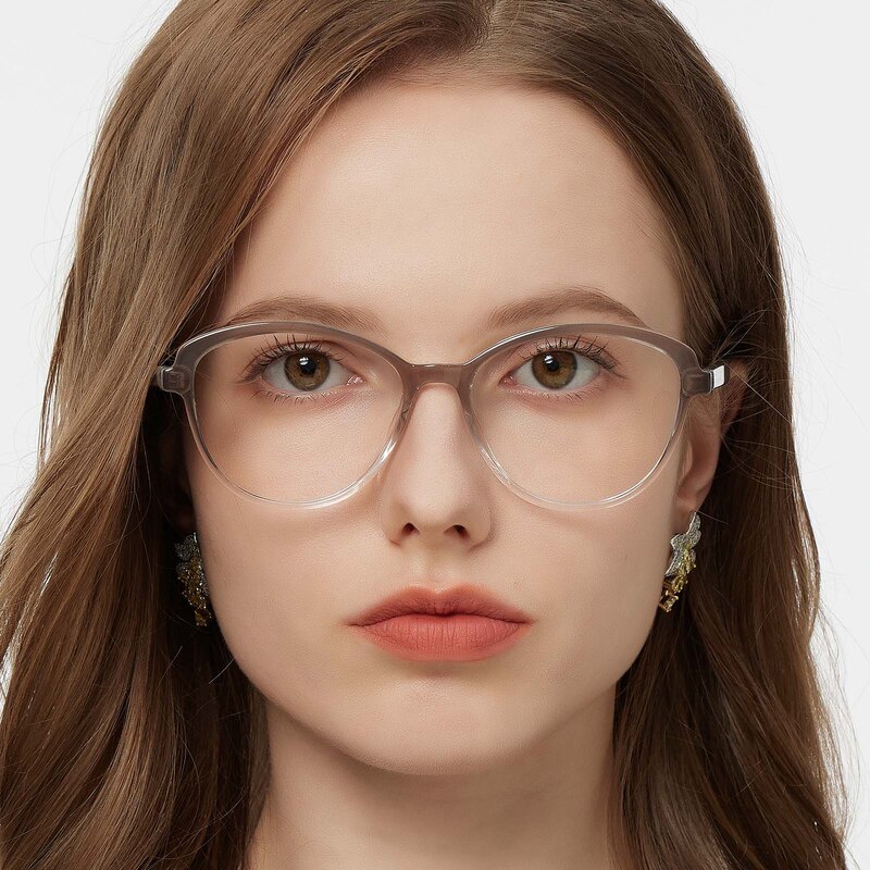 Frederick Cat Eye - Gray Eyeglasses