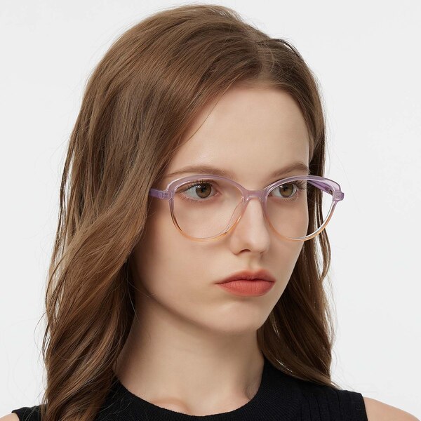 Frederick Cat Eye - Purple Eyeglasses