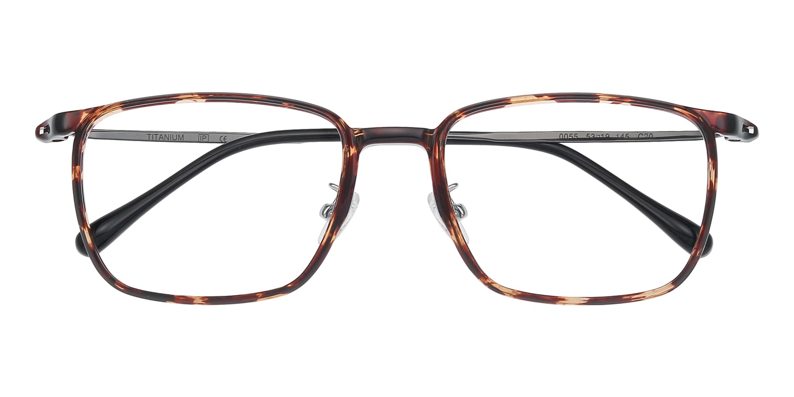 Staunton Rectangle Tortoise Eyeglasses | Glassesshop