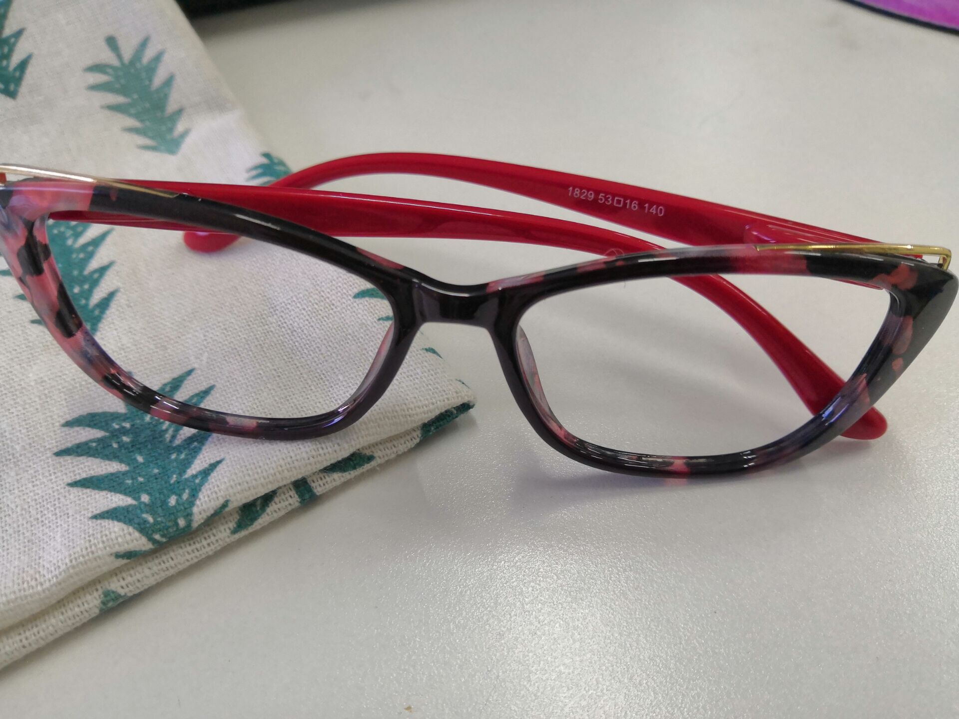 Abra Cat Eye Purple Full-Frame TR90 Eyeglasses | GlassesShop
