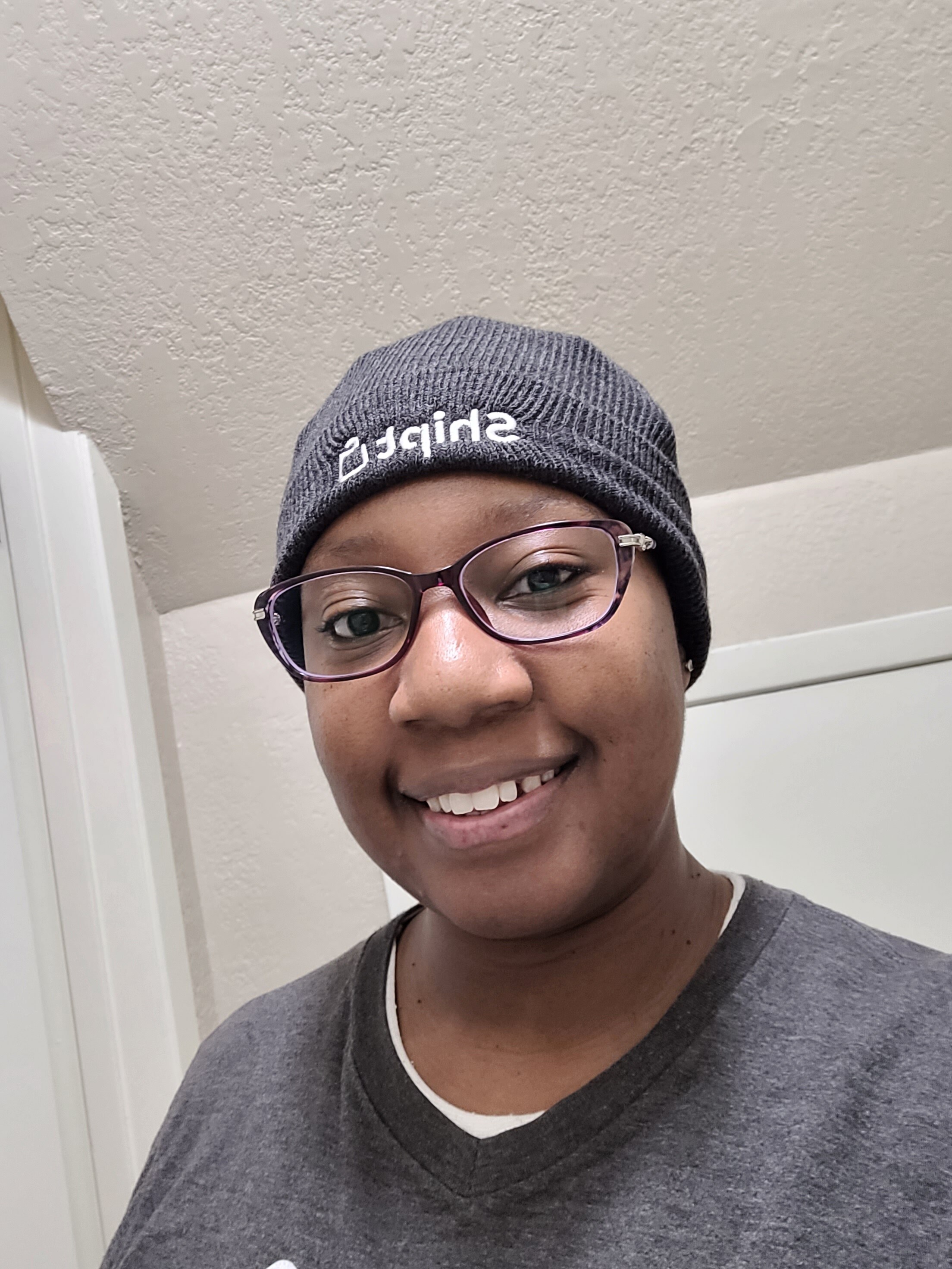 Abina Rectangle Purple Full-Frame TR90 Eyeglasses | GlassesShop