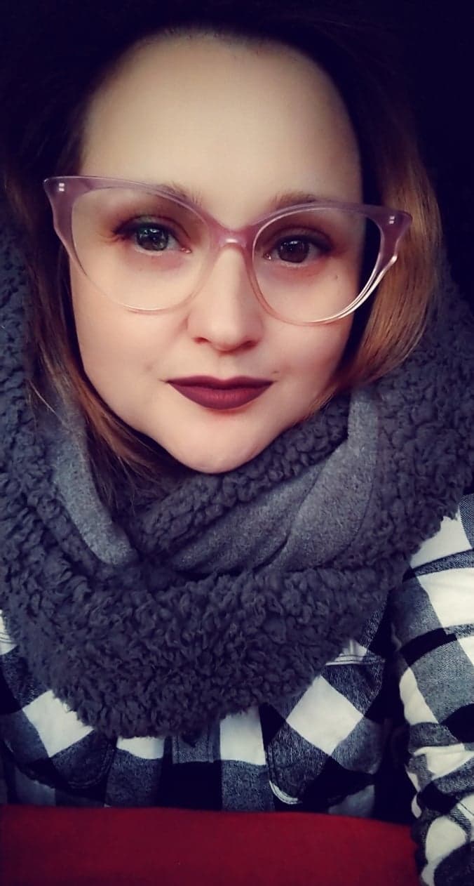 Eartha Cat Eye - Pink/Purple Eyeglasses