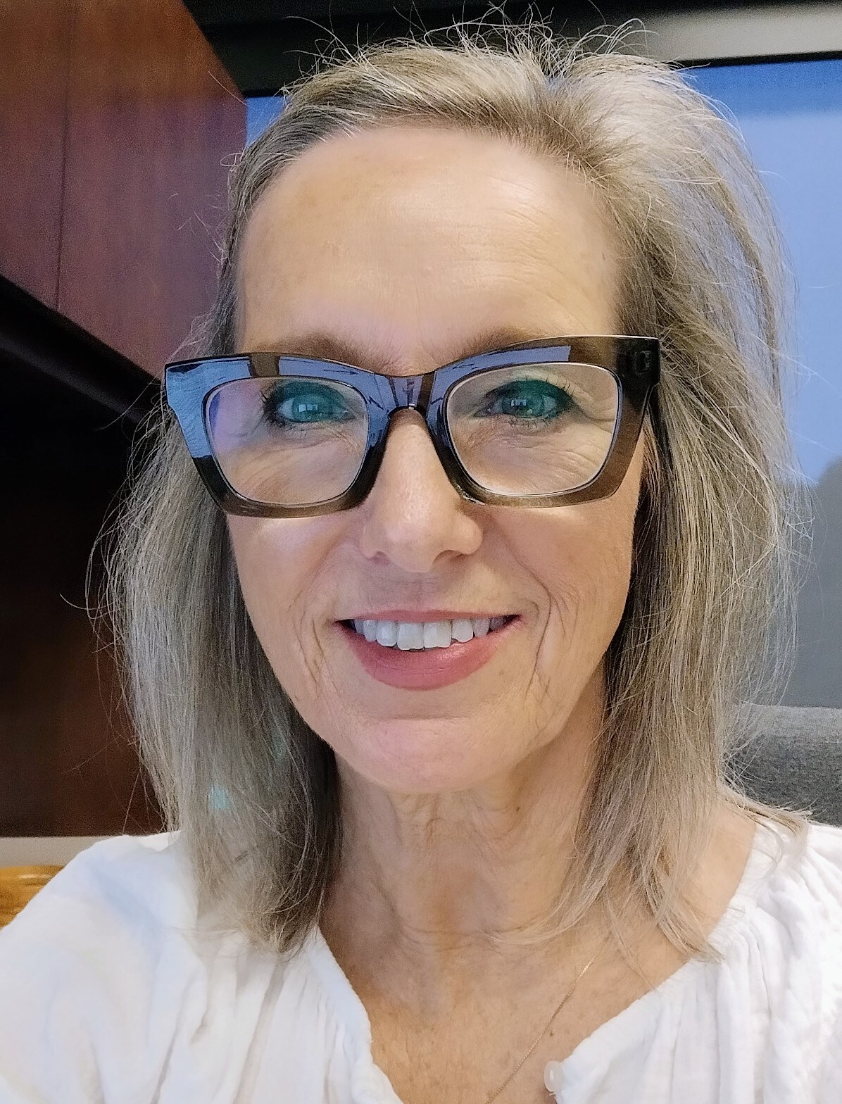 Cornelia Cat Eye Black Full-Frame TR90 Eyeglasses | GlassesShop