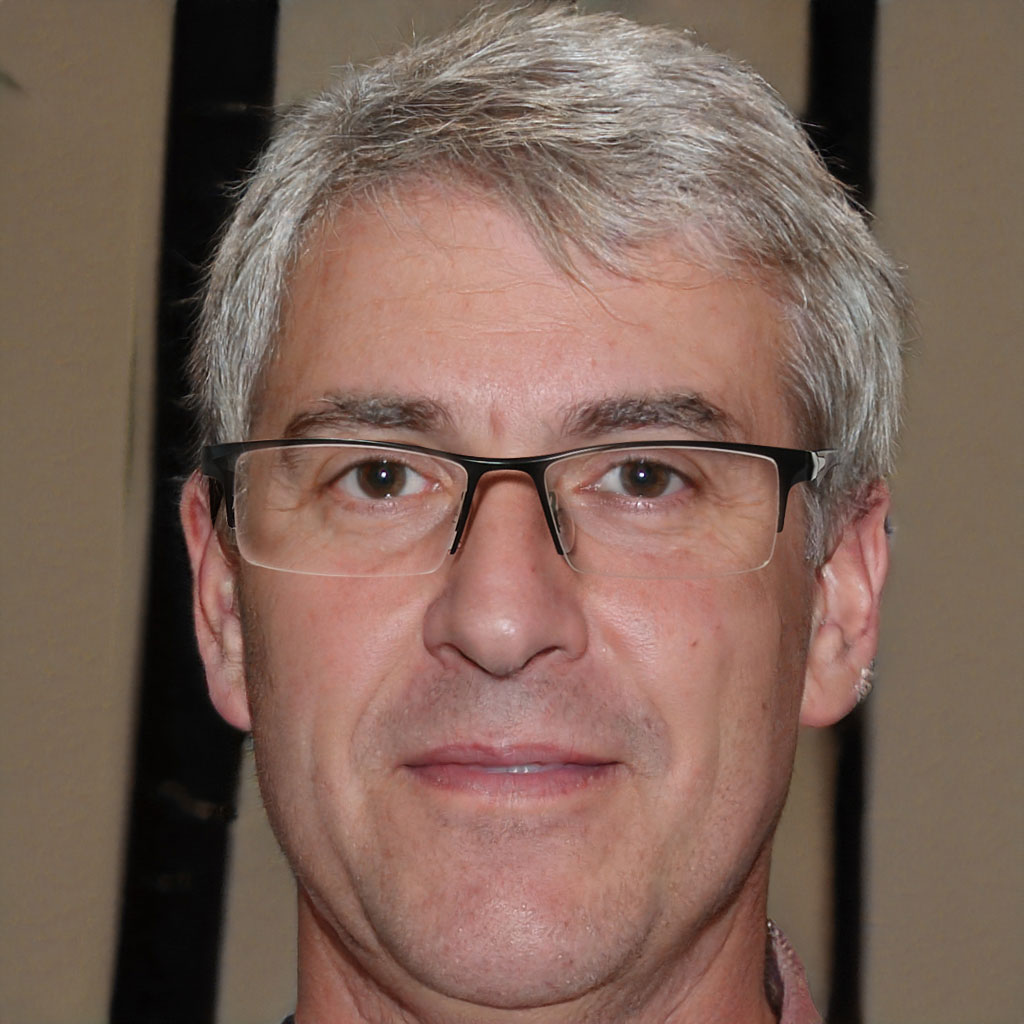 Martin Rectangle - Brown Eyeglasses