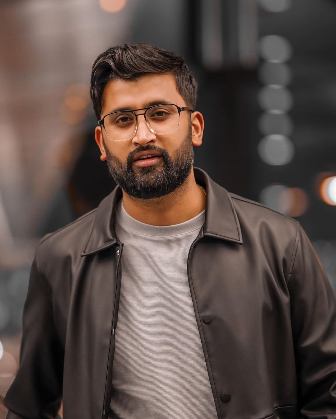 Plains Aviator Gray Full-Frame TR90 Eyeglasses | GlassesShop