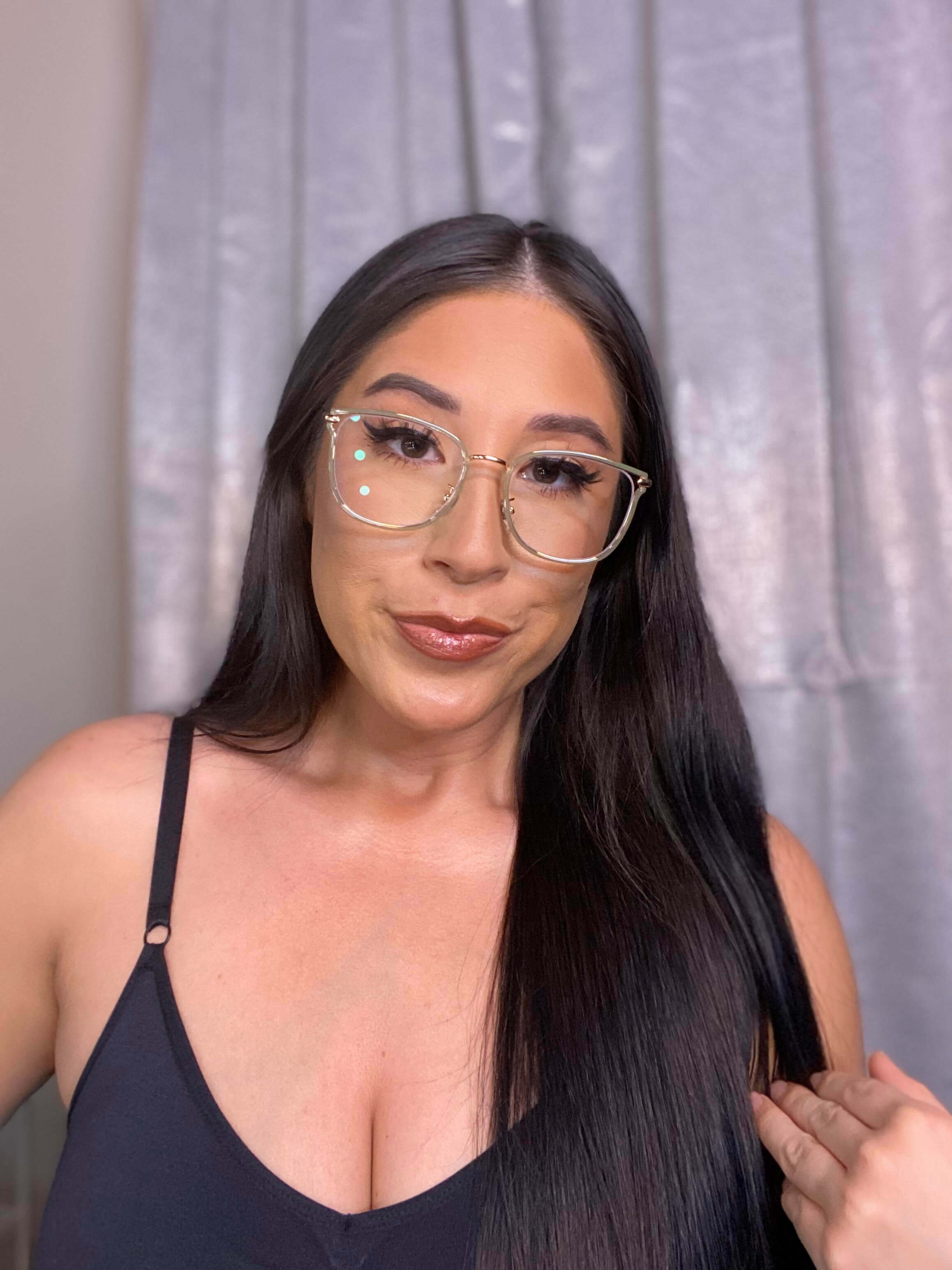 Spencer Cat Eye - Green Eyeglasses