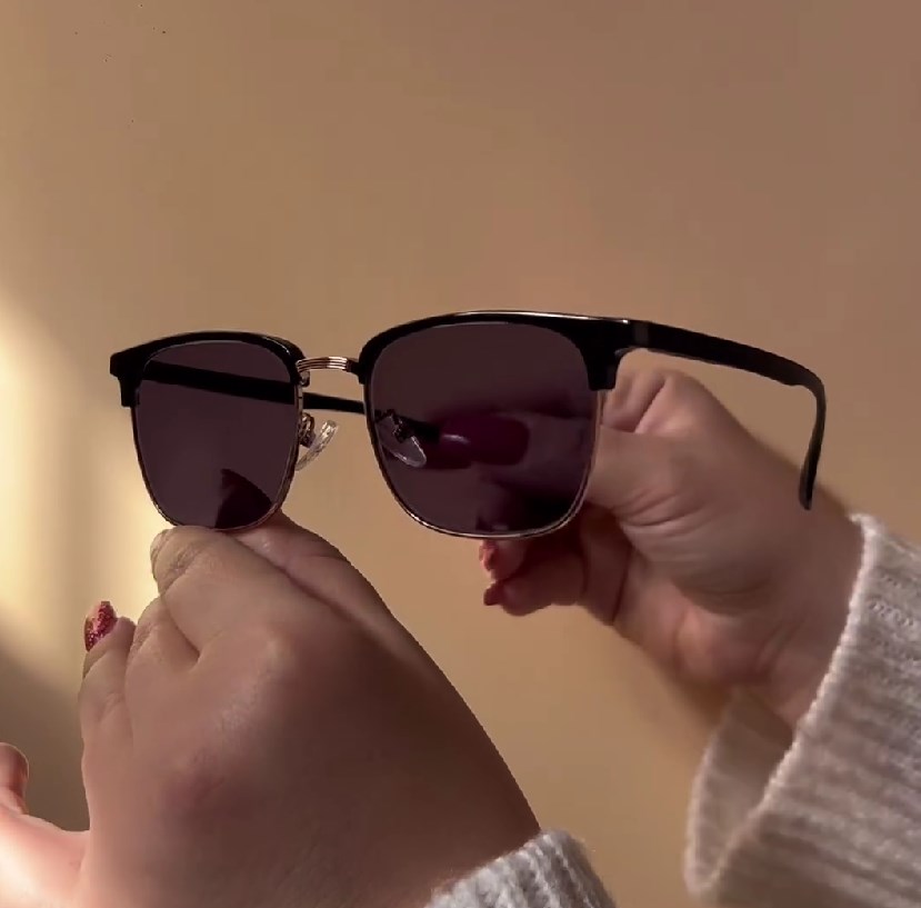 Andrew Rectangle - Gray/Silver Eyeglasses