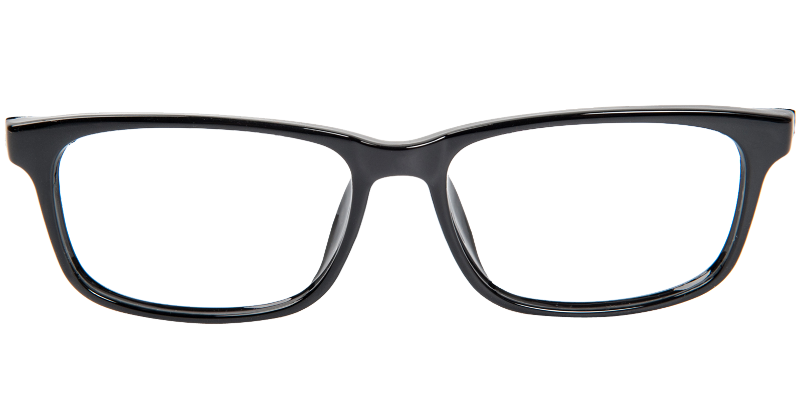 Morehead Rectangle - Black Eyeglasses