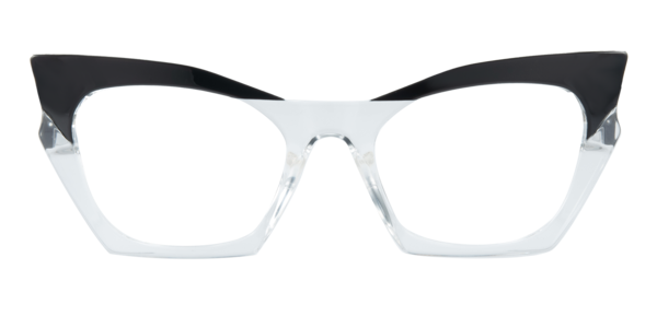 Sleek And Modern Black Clear Glasses Frames Glassesshop